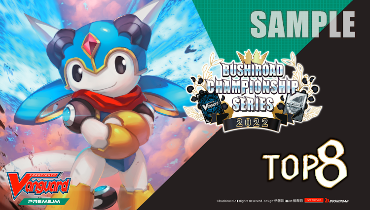 Bushiroad Championship Series 2022 Premium Top 8 Playmat [OPENED] – Yuubies