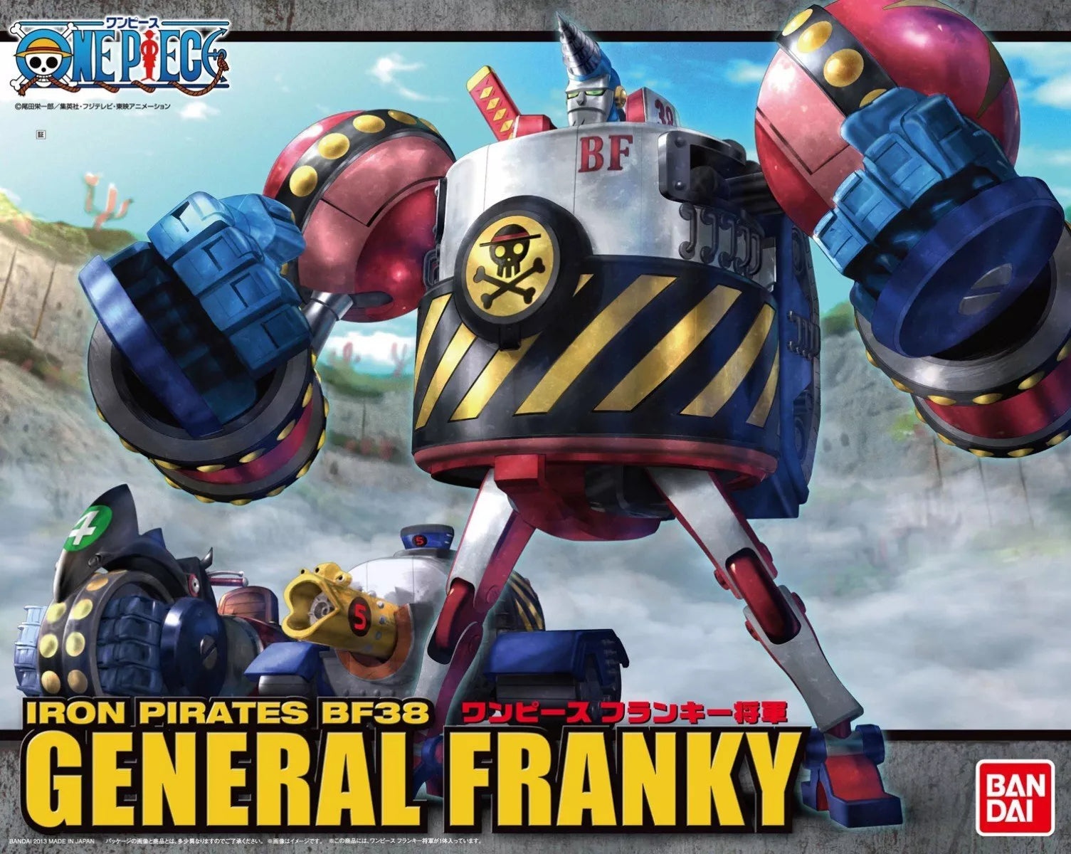 One Piece Iron Pirates BF38 General Franky Model Kit – Yuubies